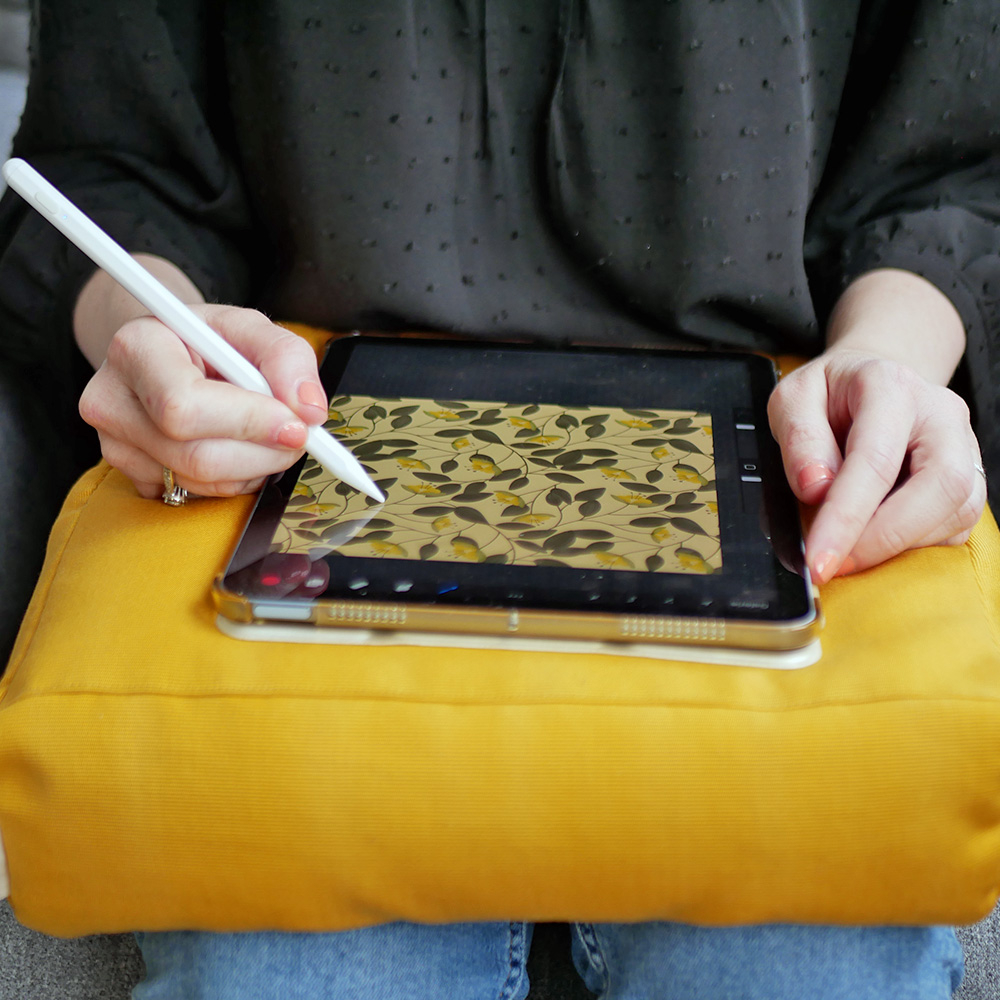 Tuto couture : un coussin pour tablette numérique et iPad